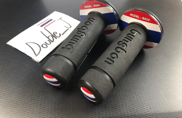 Bungbon ปลอกแฮนด์สีดำ ลายธงชาติใส่รถได้ทุกรุ่น | Lazada.co.th