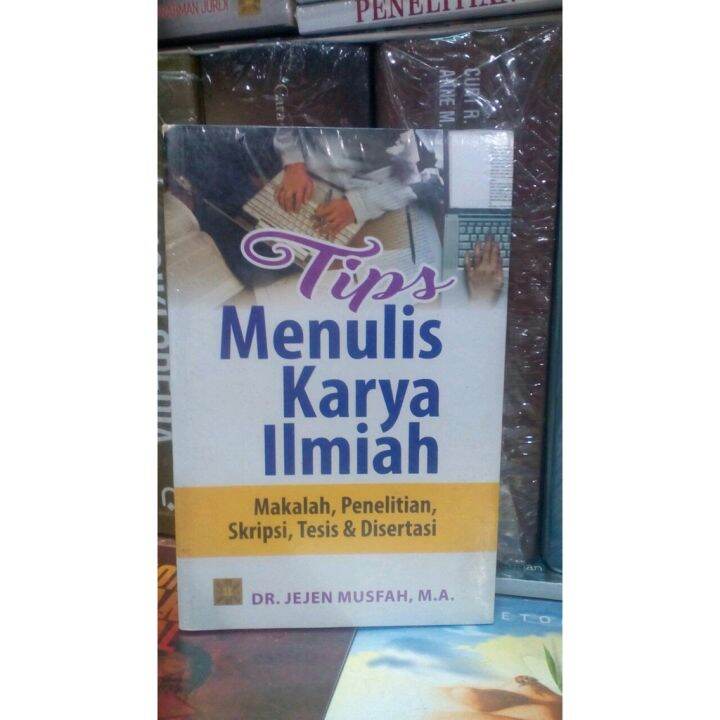 Buku Tips Menulis Karya Ilmiah | Lazada Indonesia