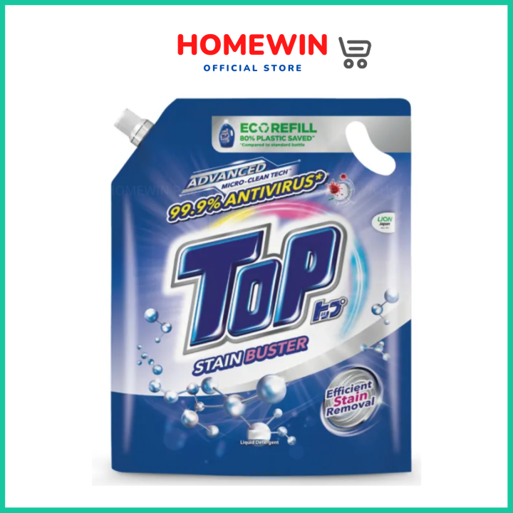 Top Liquid Detergent Stain Buster (3.2kg Refill) | Lazada