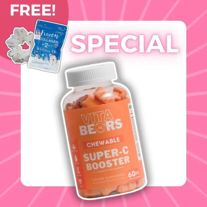 Vitabears Super-C 1000MG Sodium Ascorbate Zinc Enriched Immunity ...