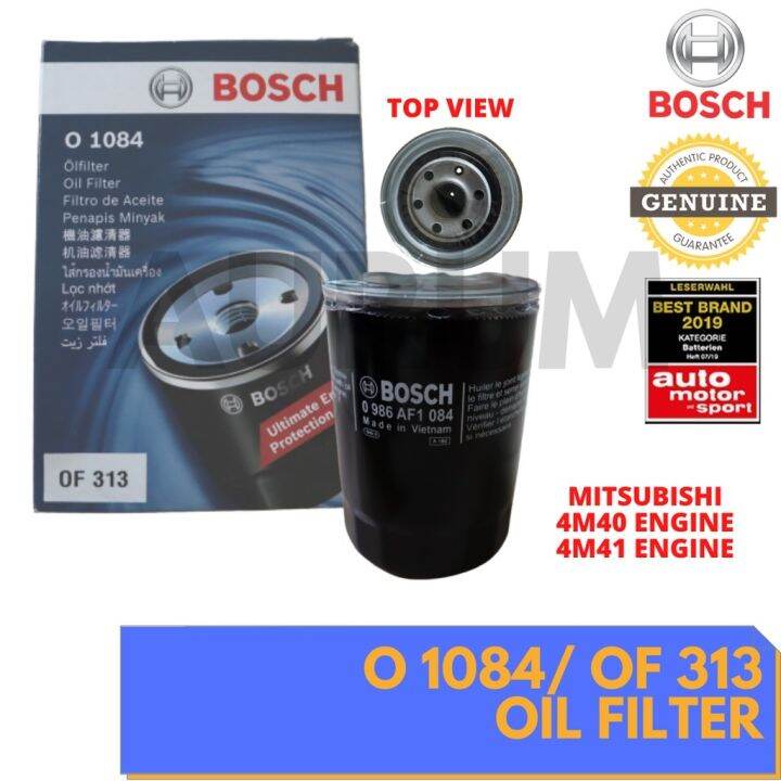 Bosch Oil Filter O-1084(C-313) Mitsubishi engine with 4M41 and 4M40 ...