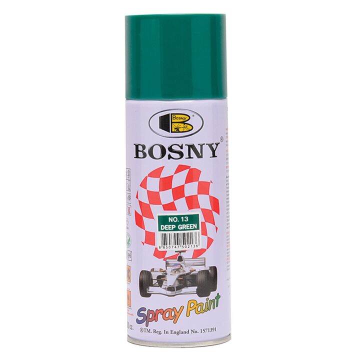BOSNY Spray Paint Deep Green #13 | Lazada PH
