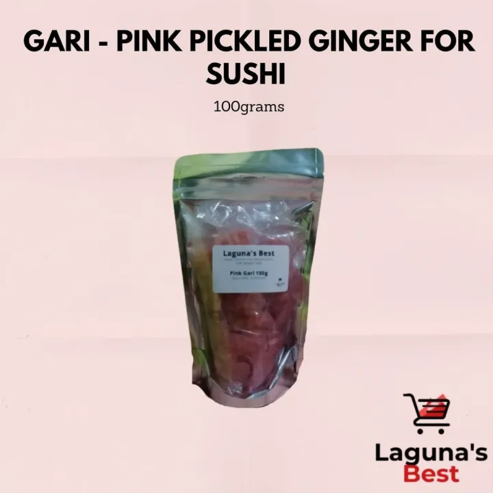 Gari - Pink Pickled Ginger for Sushi 100grams | Lazada PH
