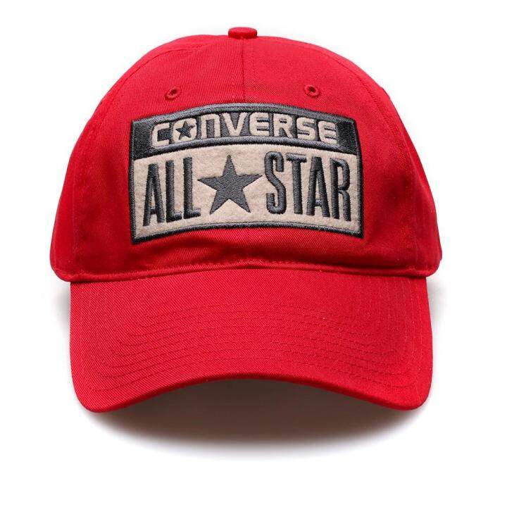 Converse หมวกแก๊ป All Star Felt Logo Cap ( 125000898RD ) | Lazada.co.th