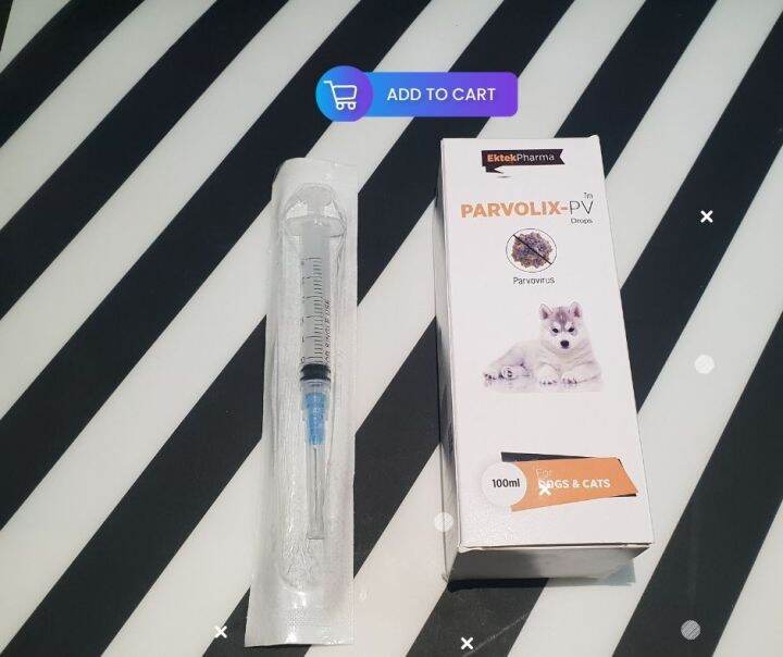 Parvolix Pv For Treatment Of Parvo Virus In Dogs And Cats 100ML with ...