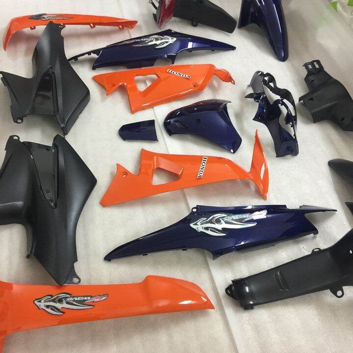 Trọn bộ dàn áo wave alpha - bộ nhựa xe màu CAM REPSOL xe Wave RS - Wave ...