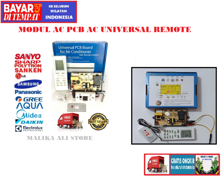 MODUL AC PCB AC UNIVERSAL REMOTE | Lazada Indonesia
