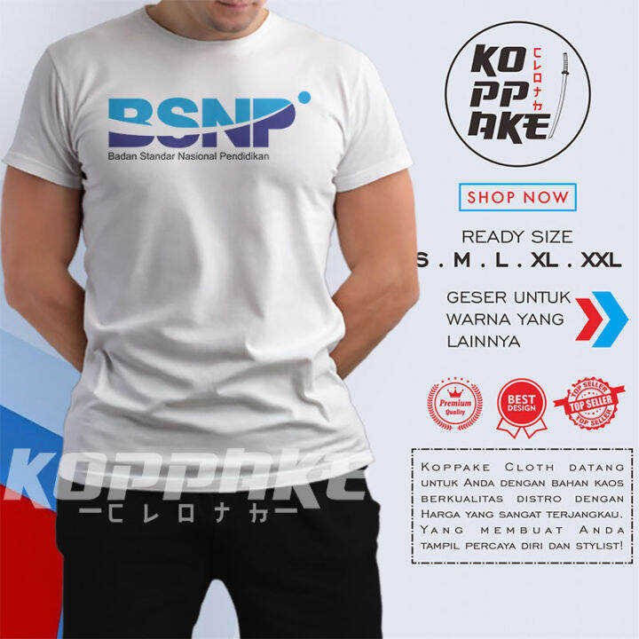 Kaos BSNP Badan Standar Nasional Pendidikan Logo Baju Perusahaan ...