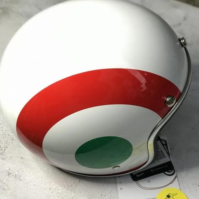 Helm Original Piaggio Vespa Nation Italian Flag helmet | Lazada Indonesia