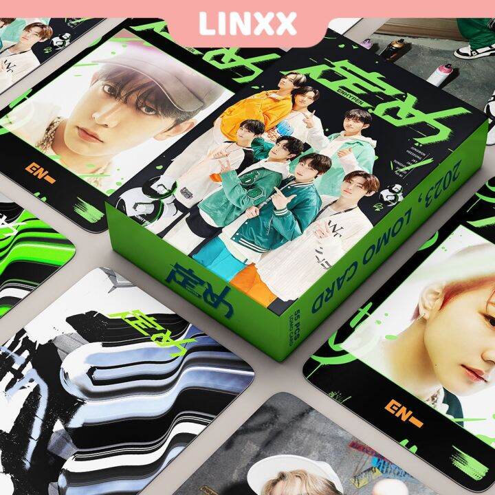 LINXX 55 Pcs ENHYPEN Japan Future Perfect Album Lomo Card Kpop ...