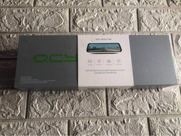 QCY N96 Dashboard FRONT and BACK Camera | Lazada PH