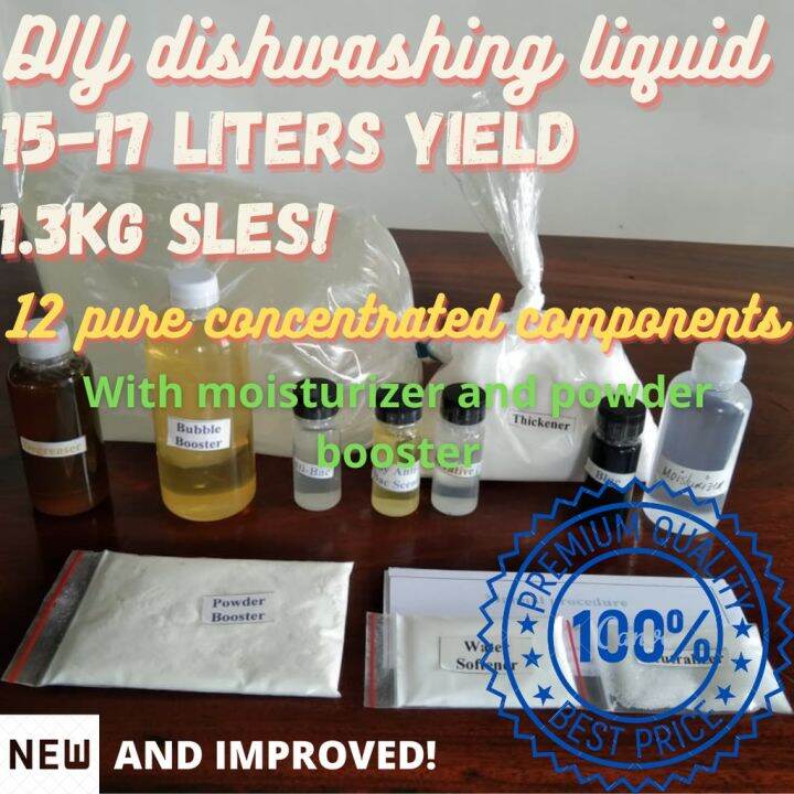 DIY DISHWASHING LIQUID KIT INTENSIFIED Starter Kit | Lazada PH