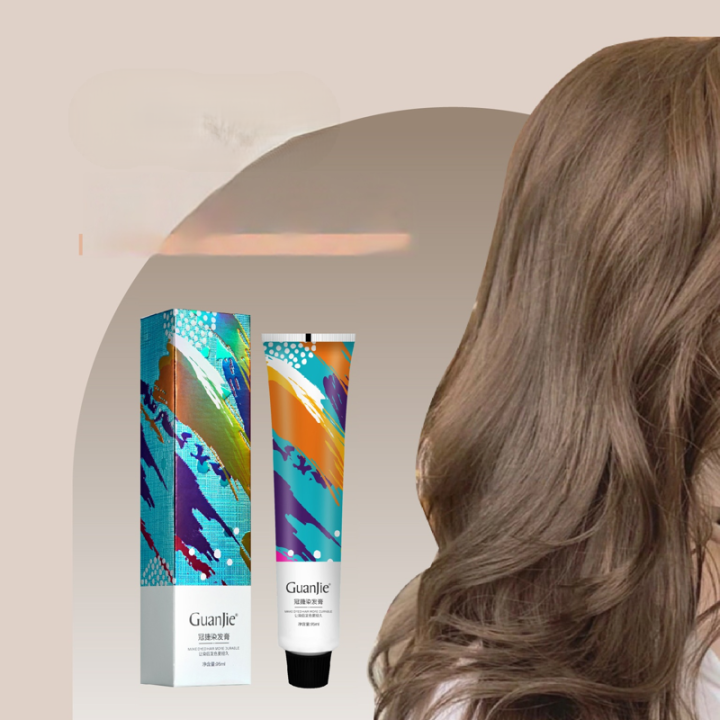 songni Hair Dye Hazelnut Ash Brown Non-Bleaching Dye Cream Popular ...