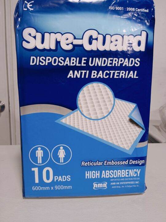 Underpads Disposable Sureguard | Lazada PH