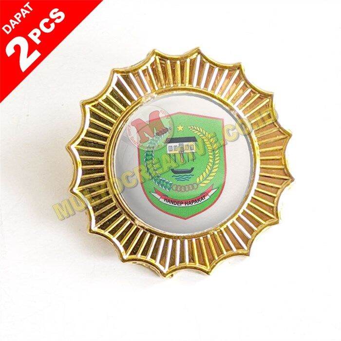 Pin Logo Kabupaten Pulang Pisau Lencana Pin Bros Pulang Pisau Lencana ...