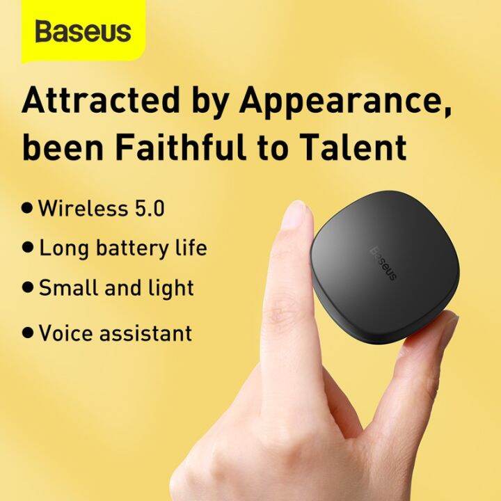 【PH Local Stock】Baseus Encok WM01 Mini TWS True Wireless Bluetooth 5.0 ...