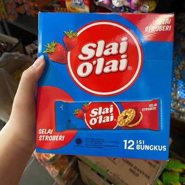 Slai Olai 1 Box Isi 12Pcs All Variant Rasa | Lazada Indonesia