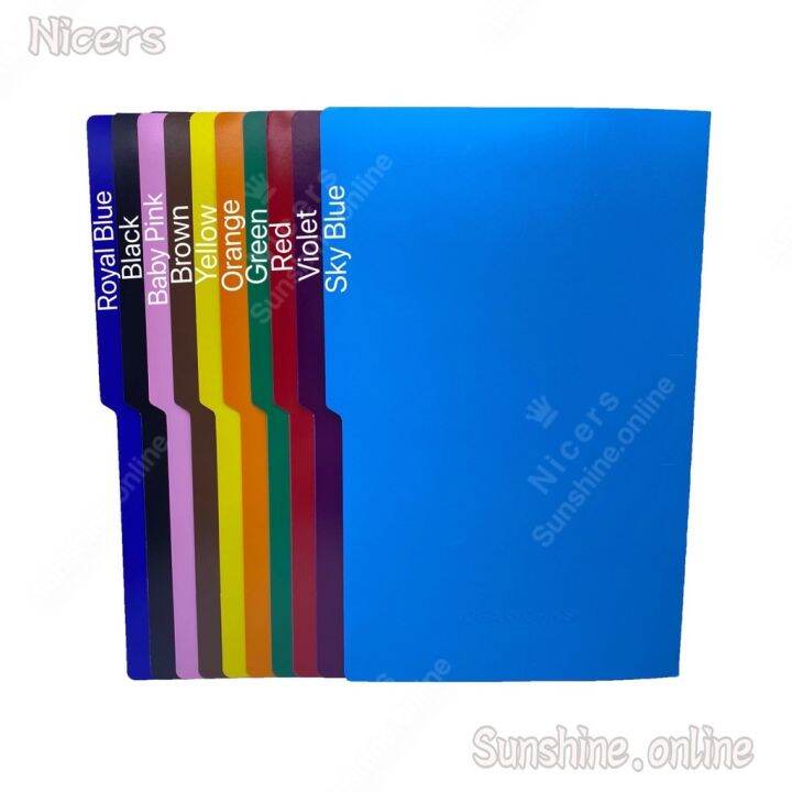 Hot 10pcs Idea Works Color Folder Size Legal (Long) | Lazada PH