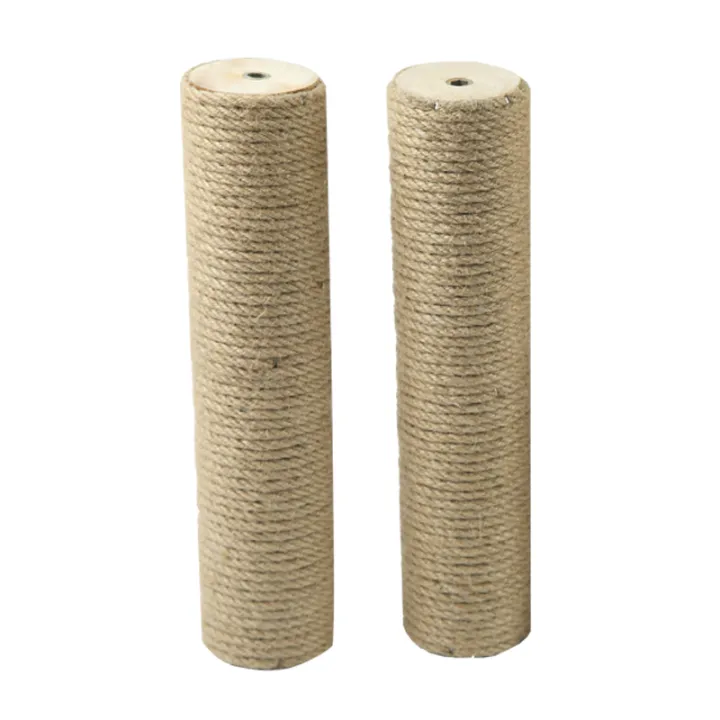 Cat Scratching Post Cat Tree Sisal Solid Wood DIY Cat Climbing Frame ...