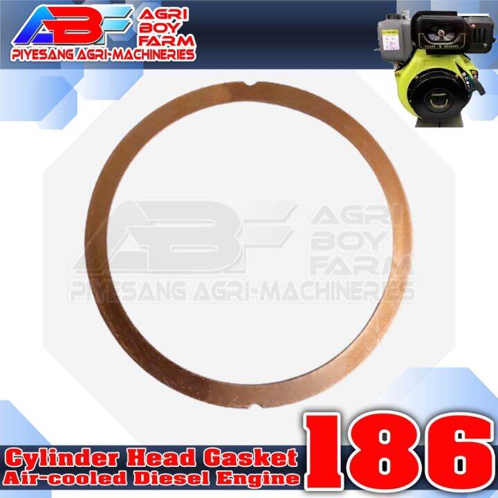 Cylinder Head Gasket 186F Air-cooled Diesel Engine | Lazada PH