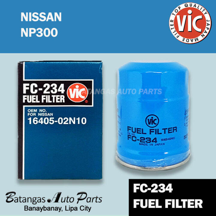 VIC FUEL FILTER NISSAN NP300 FC-234 (16405-02N10) | Lazada PH
