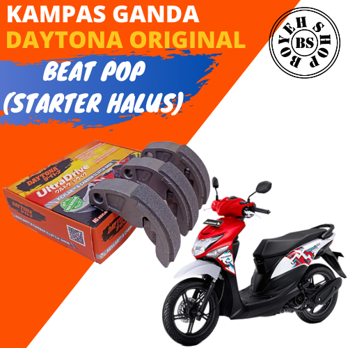 Kampas Ganda Beat Pop Starter Halus Daytona Original 4633 | Lazada ...