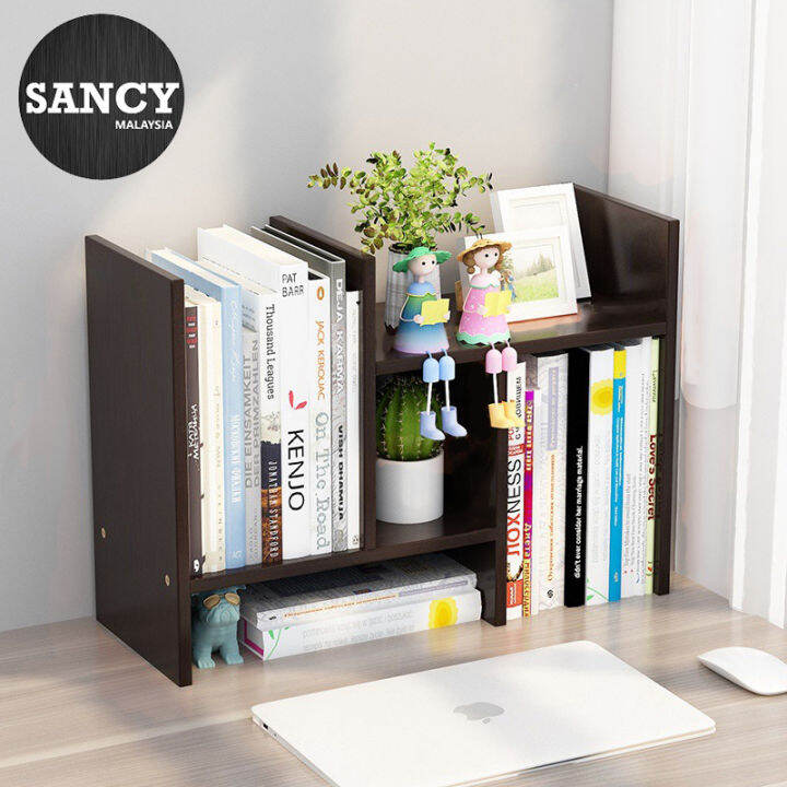Sancy Simple Versatile Retractable Desktop Bookshelf For Study Table ...