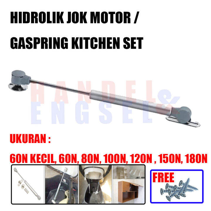 Gas Spring Hidrolik Hidrolis / Gas Spring Jok Motor Modif Kitchen Set ...