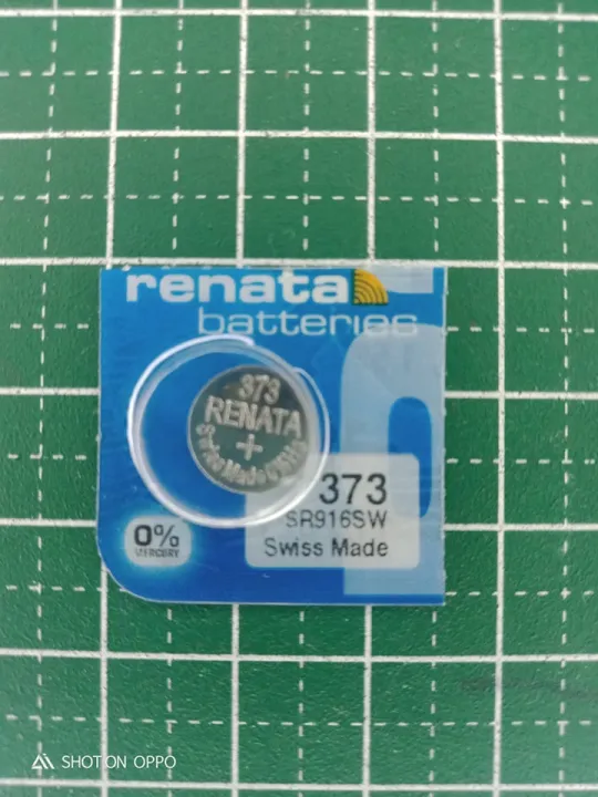 Original Renata Batteries swiss made ( Renata 373 /SR916 ) 2pcs | Lazada PH