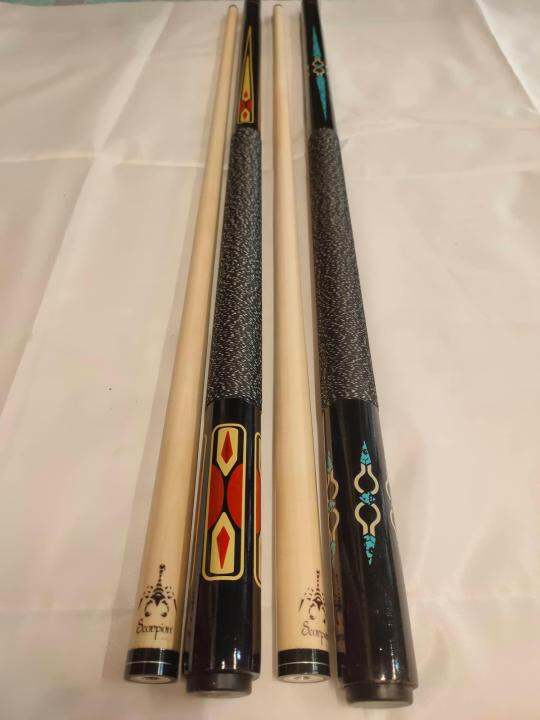 Scorpion billiard cue stick with free softcase / tako ng bilyaran ...