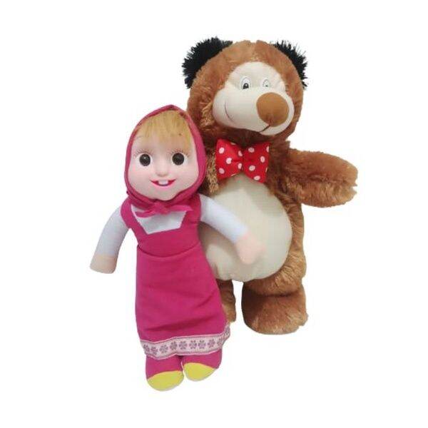 Boneka Marsha/Boneka Masha and The Bear (Harga Sepasang) | Lazada Indonesia
