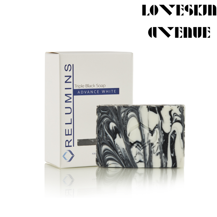 Relumins Spa Formula Triple Action Black&White Soap] whitening ...