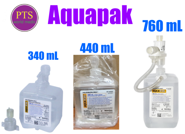 Aquapak Sterile Water ขวดน้ำสเตอไรด์ให้ความชื้น | Lazada.co.th