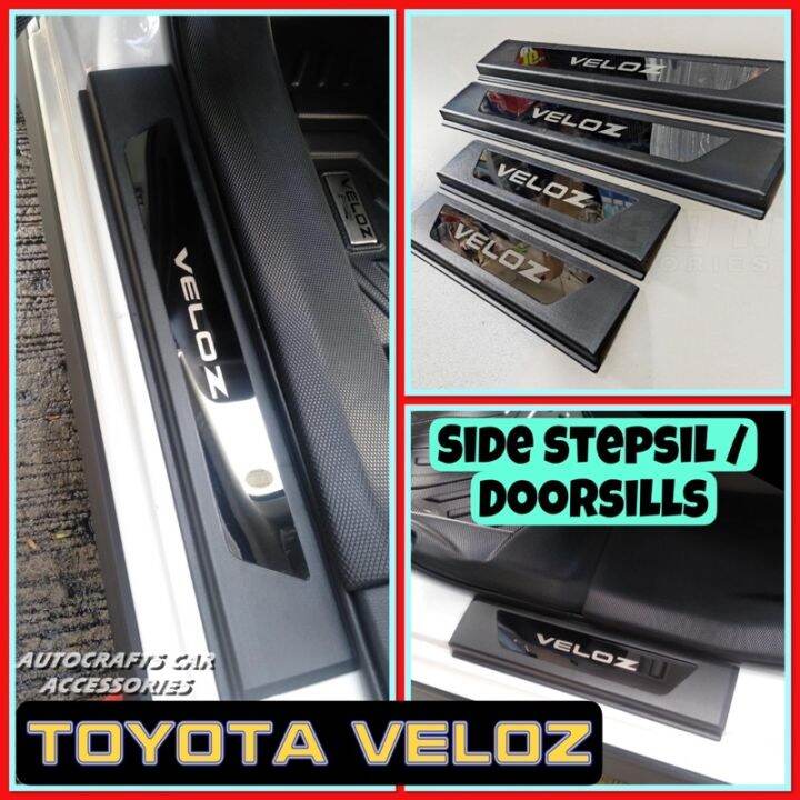 TOYOTA VELOZ 2022-2023 SIDE STEPSIL DOOR SILLS | Lazada PH