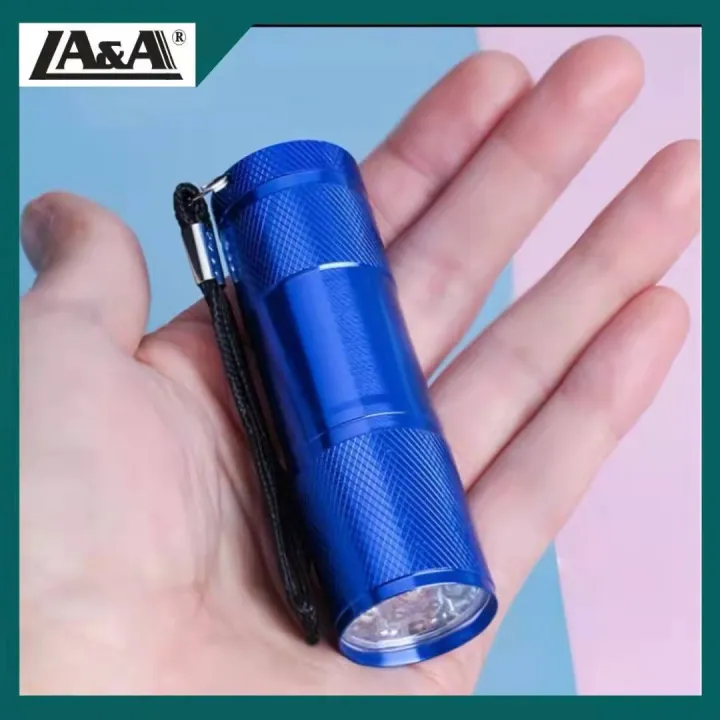 LA&A รุ่นLED9 หลอดไฟ9ดวงในตัว ไฟฉาย ไฟฉาพกพา อลูมิเนียม เเข็งเเรง ทนทาน อุปกรณ์ให้แสงสว่าง ขาย ...