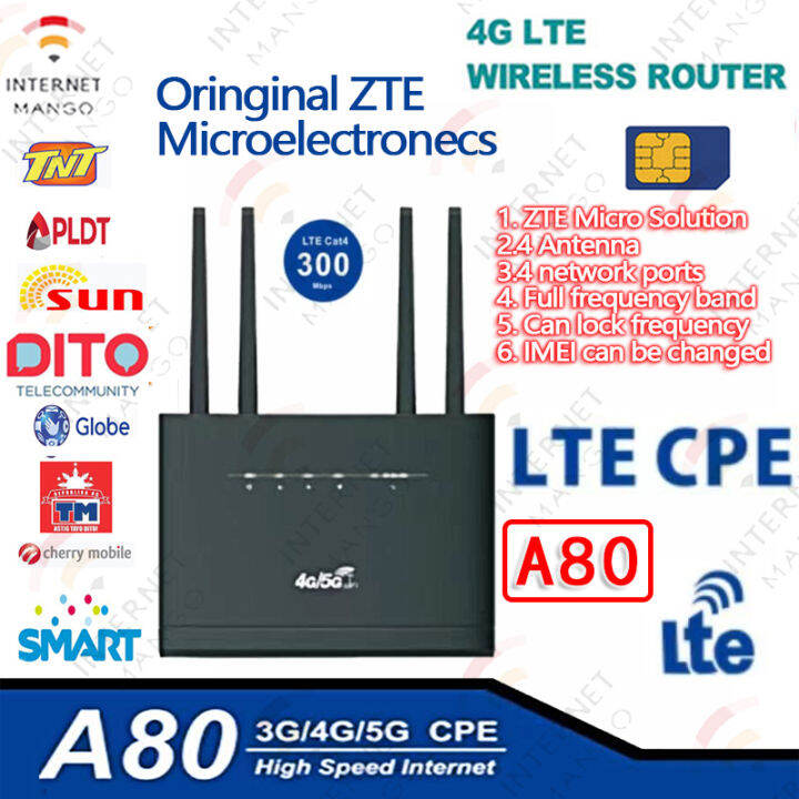New arrival Modified Unlimited Hotspot 4G LTE Modem A80 Router MOD Wifi ...