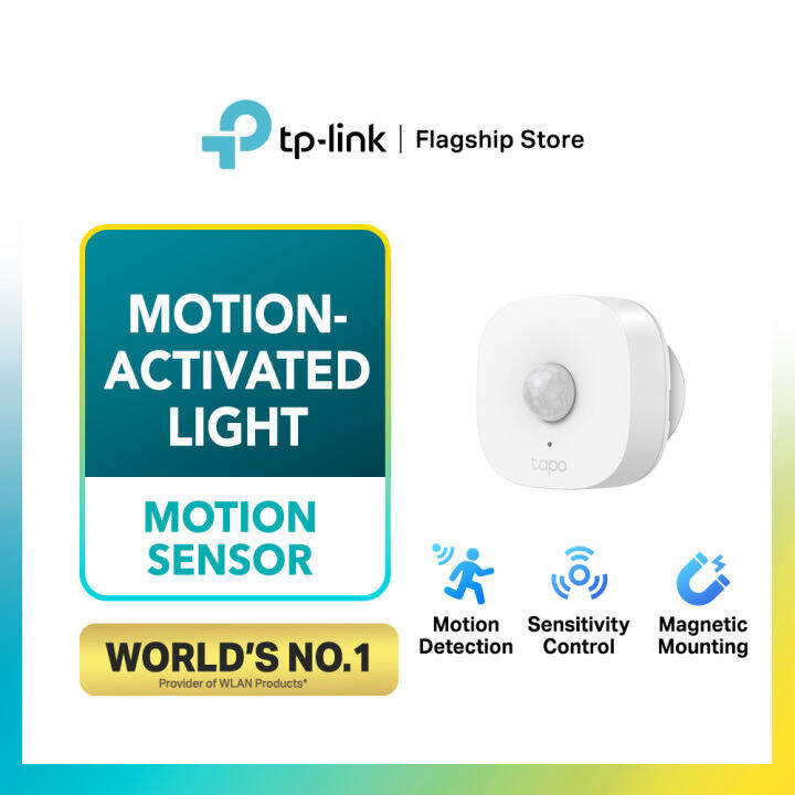 TP-Link Tapo T100 Smart Home Human Body Motion Sensor ( Hub Tapo H100 Requirement ) | Lazada