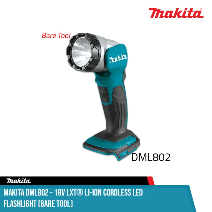MAKITA DML802 - 18V LXT® Li-Ion Cordless LED Flashlight (Bare tool ...