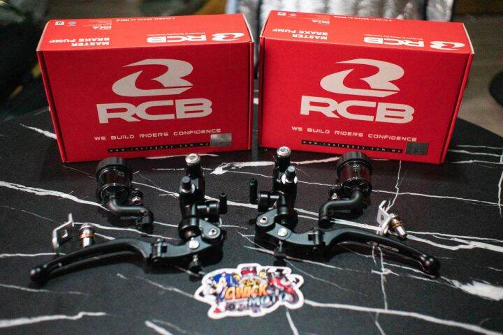 RCB S1 Forged Titanium Brake Master 14mm Dual Tank (Nmax, Xmax, Pcx160 ...