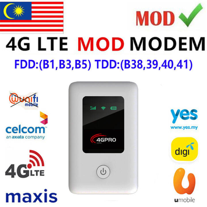 (Modified) 4G LTE Wifi Router 150Mbps Mini Mobile Hotspot Portable Car Mifi Modem Ulocked ...