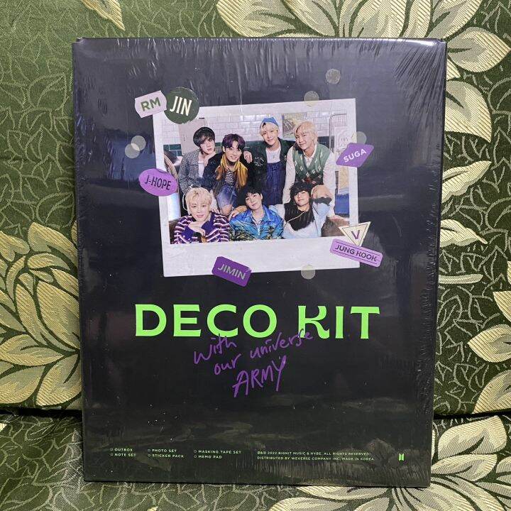 OFFICIAL BTS DECO KIT SEALED | Lazada PH