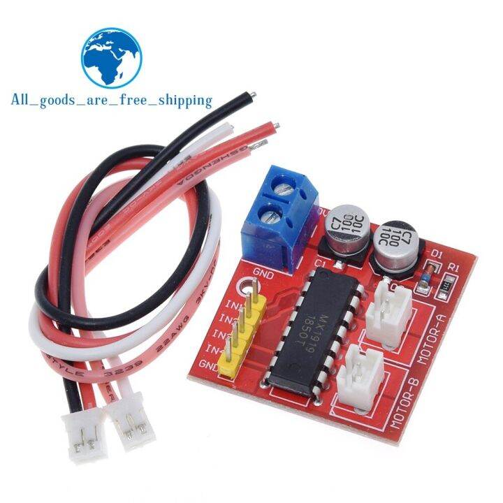 Tzt 2.5a Dual Bridge Brushed Dc Motor Drive Controller Board Module For ...