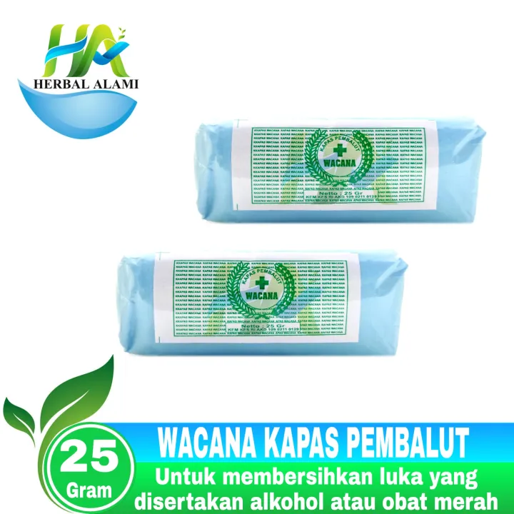 Kapas Pembalut Wacana - 25 GRAM | Lazada Indonesia