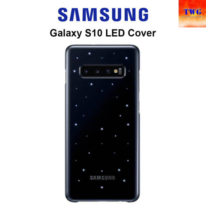 Original Samsung Galaxy S10 LED Cover Casing Color Black | Lazada