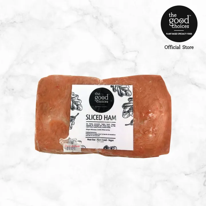 The Good Choices Ph Vegan Friendly Plant Based Sliced Ham 12 slices ...