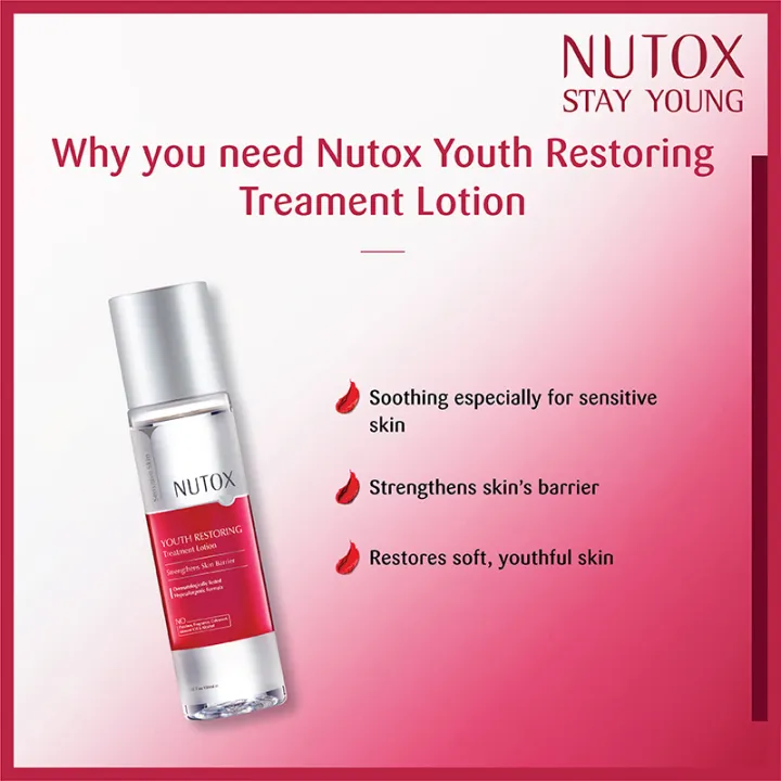 Nutox Youth Restoring Treatment Lotion 150ml | Lazada