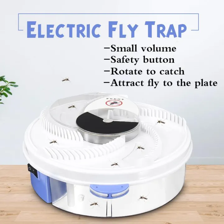 Electric rotating fly trap, safe, clean and environmentally friendly ...