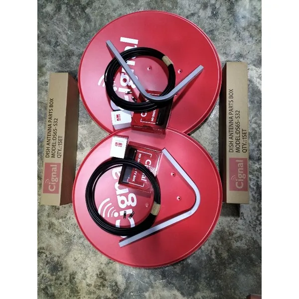 2 pcs Cignal hd Prepaid complete set w/free 2000 load for 2month sa ...