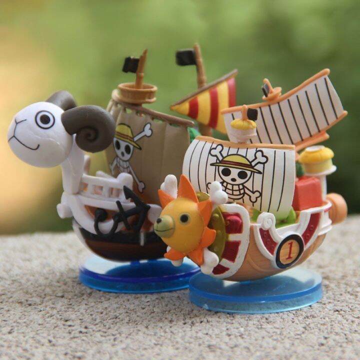 One Piece Ship Going Merry,Thousand Sunny Mrine Chibi Collectible ...