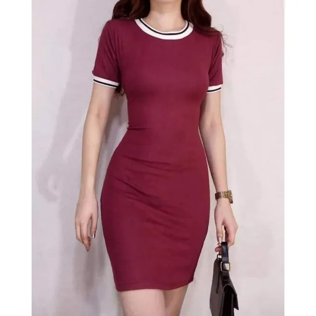PLAIN RINGER KNITTED DRESS. FIT UP TO MEDIUM FRAME. | Lazada PH